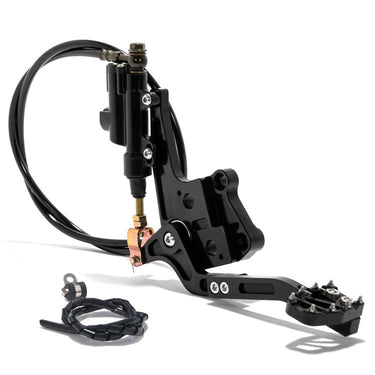 Mineral Oil Aluminum Hydraulic Rear Foot Brake Bracket Kit for Talaria