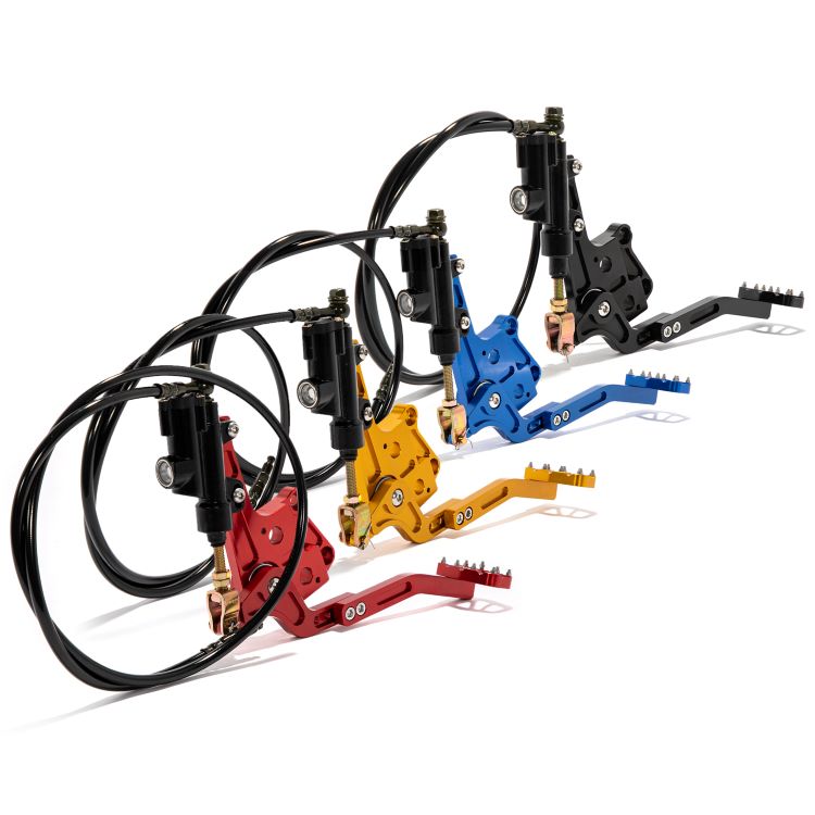Mineral Oil Aluminum Hydraulic Rear Foot Brake Bracket Kit for Talaria